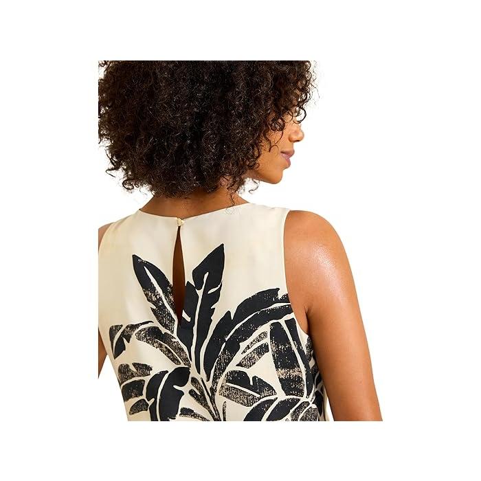 (取寄) トミーバハマ レディース ペニンスラ パーム スリーブ シフト ドレス  Bahama women Peninsula Palms Sleeve Shift Dress Coconut Tommy Bahama（トミー バハマ） (取寄) レディース ペニンスラ パーム