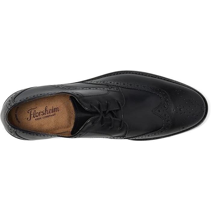 (取寄) フローシャイム メンズ モンティナーロ ウィングチップ オックスフォード Florsheim men Florsheim Montinaro Wingtip Oxford Black Smooth Florsheim（フローシャイム） P最大17倍1/1限定 (取寄) メンズ