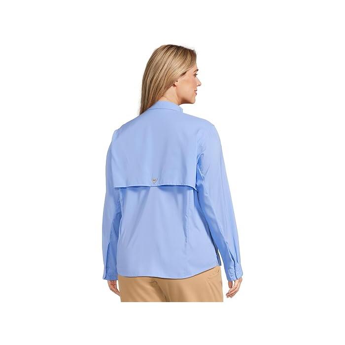 (取寄) コロンビア レディース プラス サイズ タミアミ リ L/S シャツ Columbia women Plus Size Tamiami II L/S Shirt Blue Macaw 1 Columbia（コロンビア） P最大17倍1/1限定 (取寄) レディース プラス