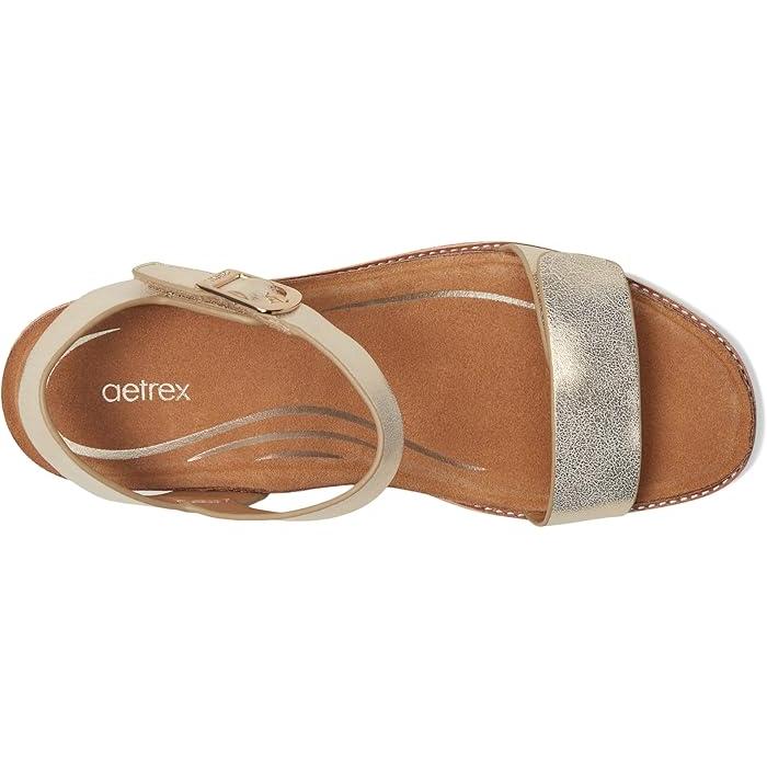 (取寄) エイトレックス レディース メイ Aetrex women Mae Champagne P最大17倍1/1限定 (取寄) エイトレックス レディース メイ Aetrex