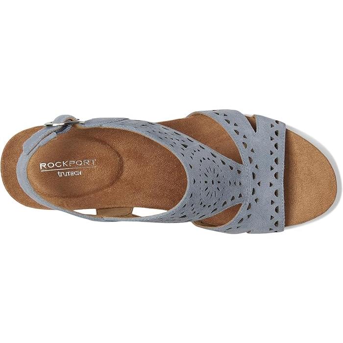 (取寄) ロックポート レディース  Rockport women Belis Blue Suede ROCKPORT（ロックポート） (取寄) レディース Rockport women Belis