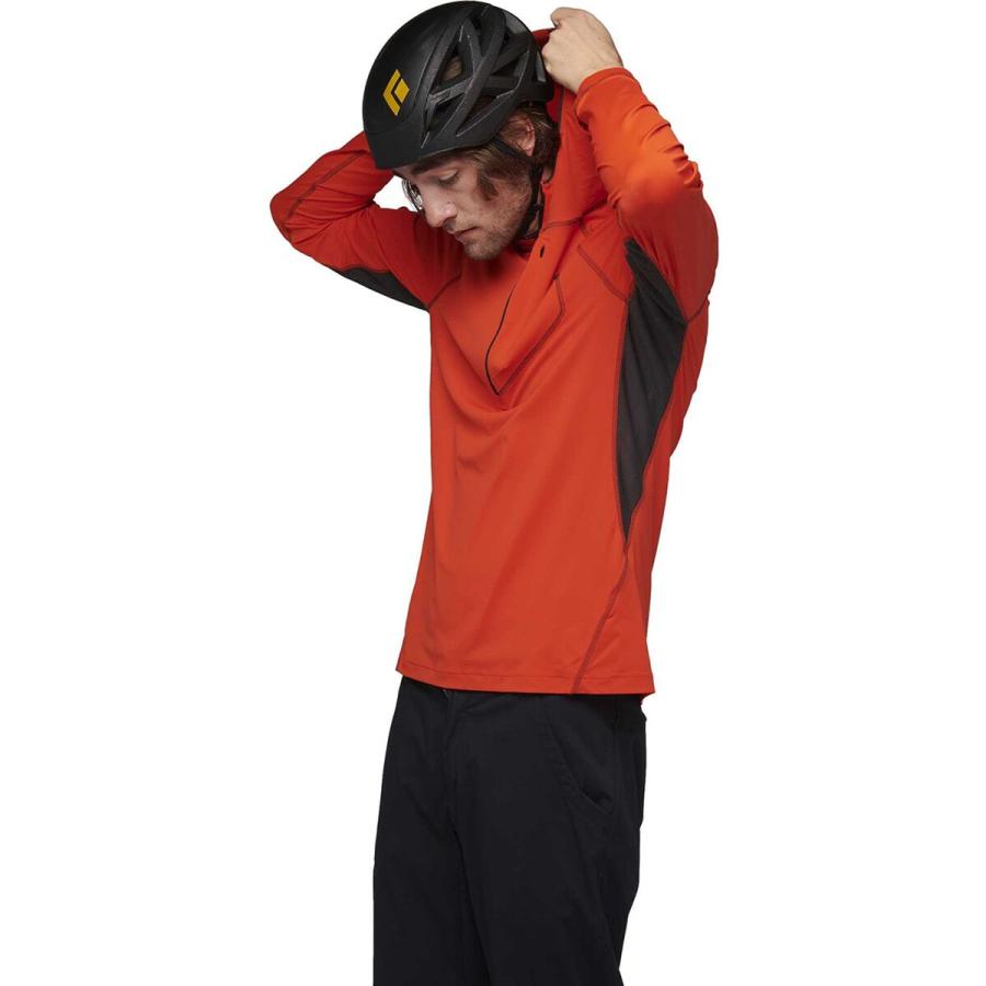 (取寄) ブラックダイヤモンド メンズ アルペングロー プロ パーカー - メンズ  men Alpenglow Pro Hoodie - Men's Saffron 取寄) ブラックダイヤモンド メンズ アルペングロー プロ パーカー