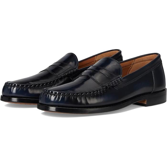 Allen Edmonds (取寄) アレンエドモンズ メンズ ニューマン men Newman Antique Navy Leather ...
