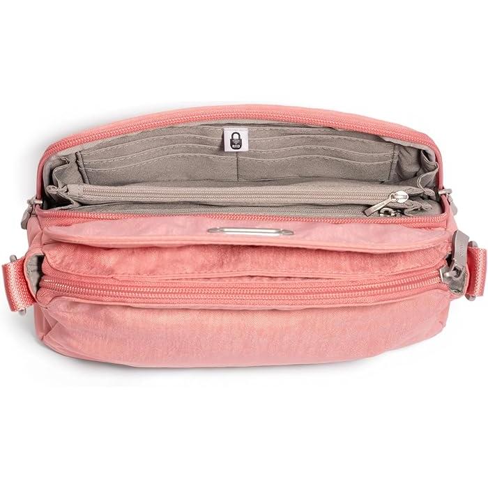 取寄) バッガリーニ レディース コースタル フリップ ロック クロス