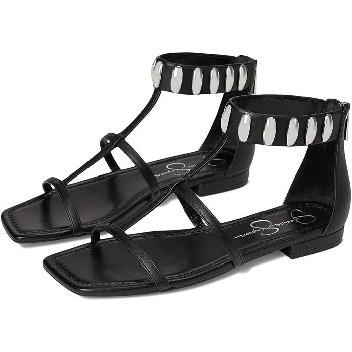 取寄) ジェシカ シンプソン レディース スタデッド ノット サンダル