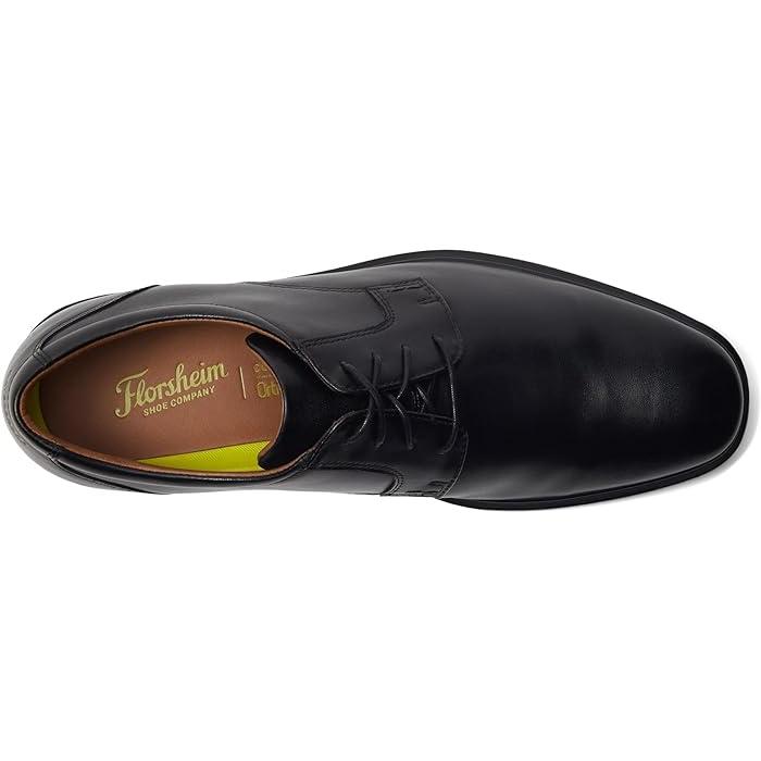 (取寄) フローシャイム メンズ フォアキャスト ウォータープルーフ プレーン トゥ オックスフォード Florsheim men Florsheim Forecast Waterproof Plain Toe Oxford Black Smooth Florsheim（フローシャイム） (取寄) メンズ フォアキャスト