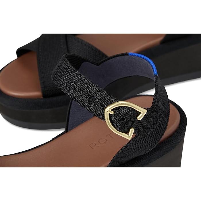 取寄) レディース ザ クリス-クロス ライトウェイト ウェッジ Rothy's