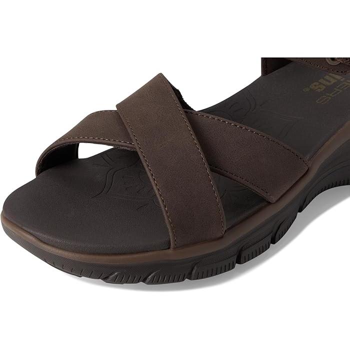 (取寄) スケッチャーズ レディース イージー ゴーイング - サムウェア サニー SKECHERS women Easy Going - Somewhere Sunny Chocolate SKECHERS（スケッチャーズ） (取寄) スニーカー レディース イージー