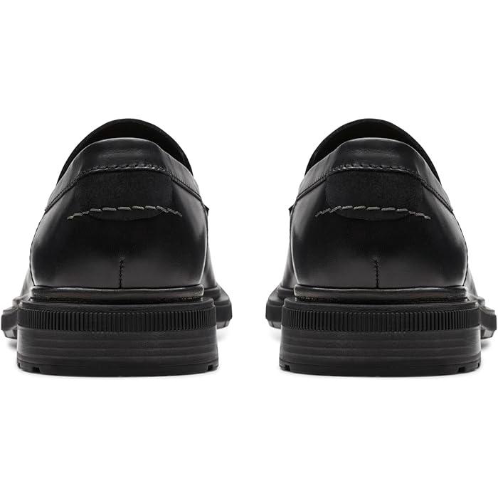 Clarks (取寄) クラークス シューズ メンズ バーチル ペニー ブラック men Burchill Penny Black ...