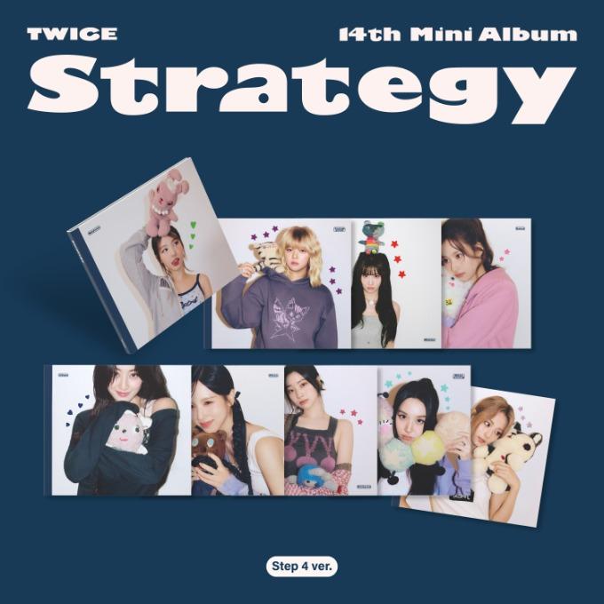 TWICE / STRATEGY: 14th Mini Album [Step4 ver.] (韓国版/ランダム出荷) JYPK-1888 : JEUGIA Basic.Yahoo!ショップ ...