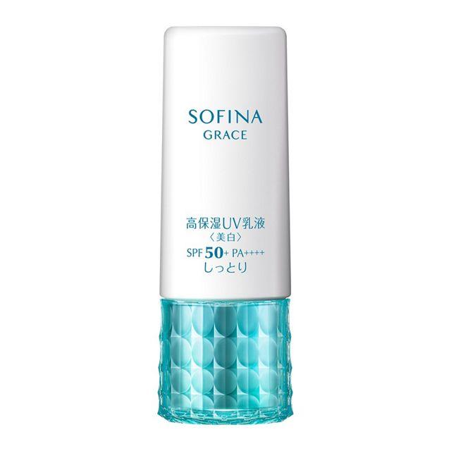 SOFINA GRACE 【ネコポス送料無料】花王ソフィーナ グレイス 高保湿UV乳液（美白）SPF50+ PA++++ 30g しっとり : jeune - 通販 - Yahoo!ショッピング