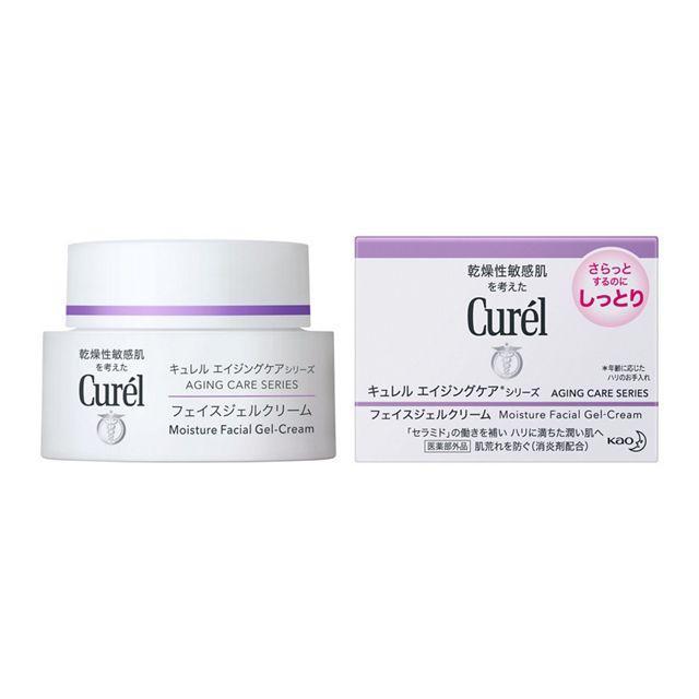 Curel 花王Curel キュレル エイジングケアシリーズ フェイスジェルクリーム 40g しっとり : jeune - 通販 - Yahoo!ショッピング