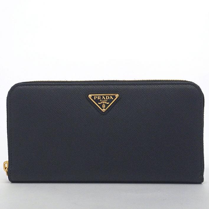 PRADA 【返品OK】【美品】プラダ トライアングル ジップアラウンド ゴールド金具 サフィアーノ メンズ 【長財布（小銭入れあり）】 : ジュエルショット東京 - 通販 - Yahoo ...