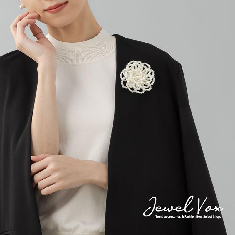 Jewel VOX コサージュ 卒業式 卒園式 ブローチ 母親 親 パール Jewel VOX コサージュ 卒業式 卒園式 ブローチ 母親 親 パール