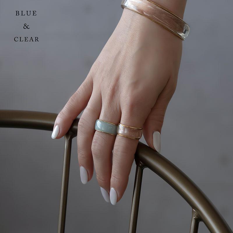 Jewel VOX 指輪 リング レディース 金属アレルギー対応 ニッケルフリー クリア パステルカラー 春夏 おしゃれ 12号 ギフト プレゼント 30代 40代 50代 ブランド ...