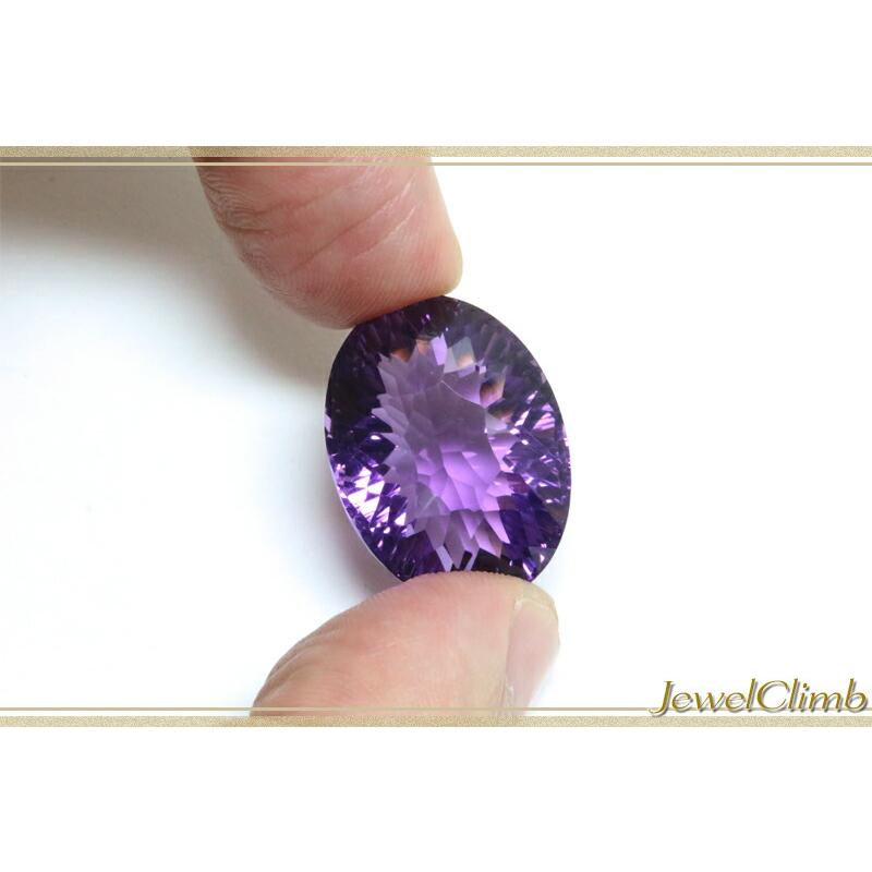ウルグアイ・アメシスト（アメジスト） 宝石 ルース 27．58CT : ジュエルクライム - 通販 - Yahoo!ショッピング