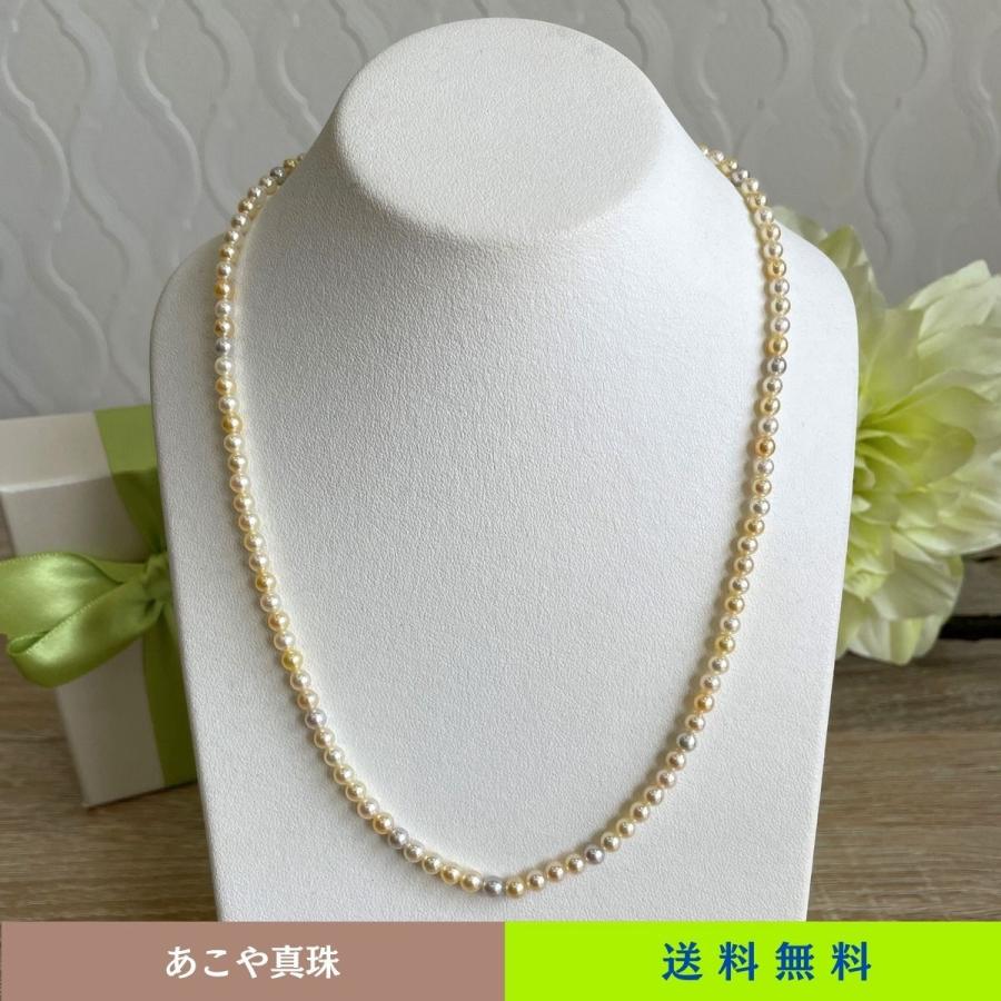 アコヤ真珠 K18 ベビーパールネックレス 40cm n1004 : jeweldahlias - 通販 - Yahoo!ショッピング
