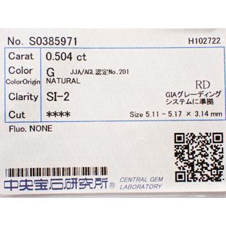 ダイヤモンド ルース 0.504ct G SI2 BRILLIANT ROSE : ジュエリー コンバーター - 通販 - Yahoo!ショッピング