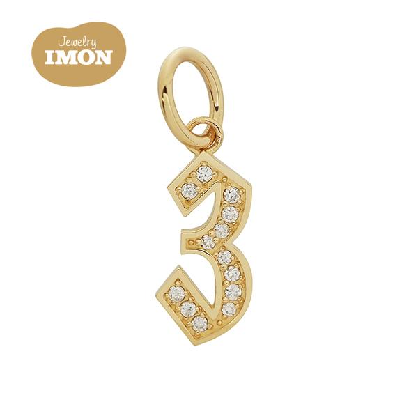 「新品」18金 K18 ナンバー 3 スリー 数字 ダイヤモンド付 ペンダント : Jewelry IMON 御徒町店 - 通販 - Yahoo!ショッピング