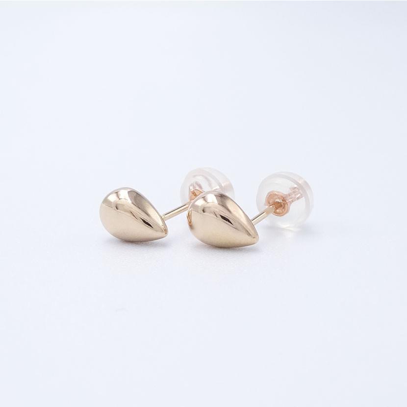 ティアドロップ K18PG ピアス つゆ しずく ドロップ 18金 k18 ティアドロップ K18PG ピアス つゆ しずく ドロップ 18金 k18