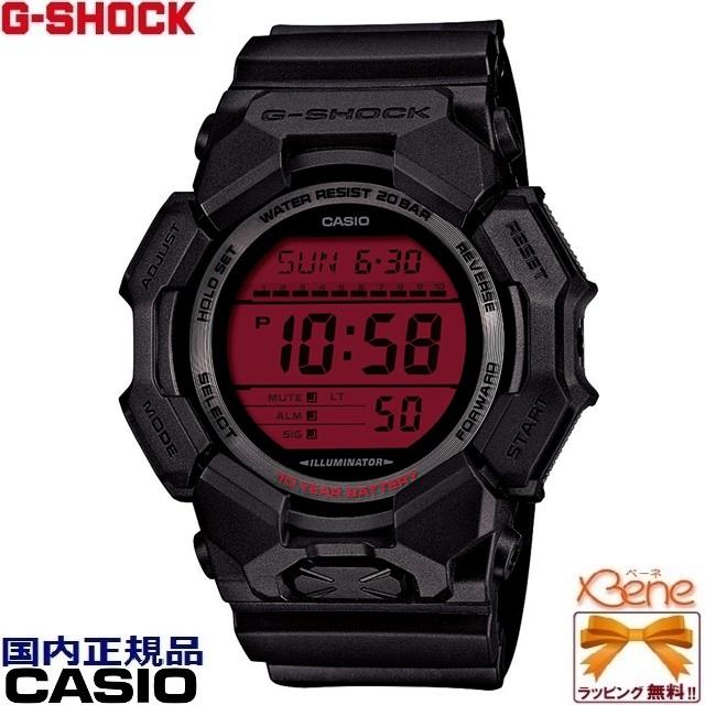 G-SHOCK ’25-5 新品正規品 CASIO BLACK AND BOLD RED メンズクオーツ デジタル ビッグケース GD ...