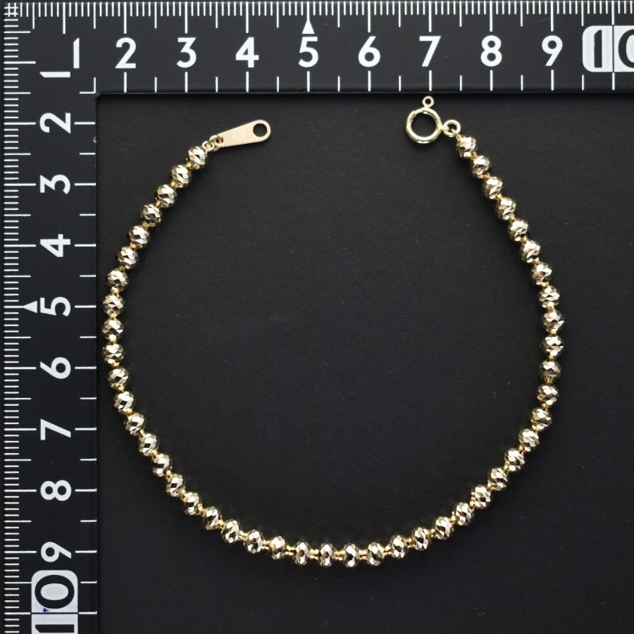 K18 シャンデリアカットボール ブレスレット 幅4mm 長さ20cm 新品 : Jewelry Win - 通販 - Yahoo!ショッピング