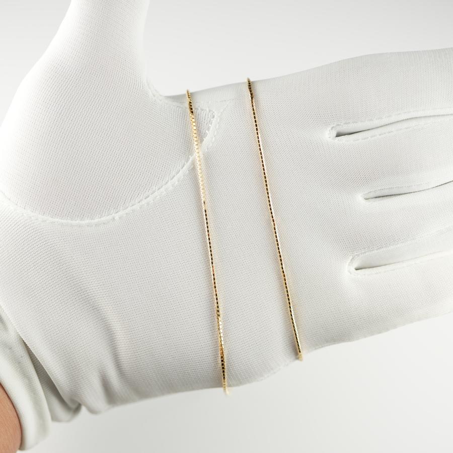 K18 ベネチアンチェーン ネックレス 幅1.0mm 長さ55cm(スライドアジャスター付) (1.0) 新品 : Jewelry Win - 通販 - Yahoo!ショッピング