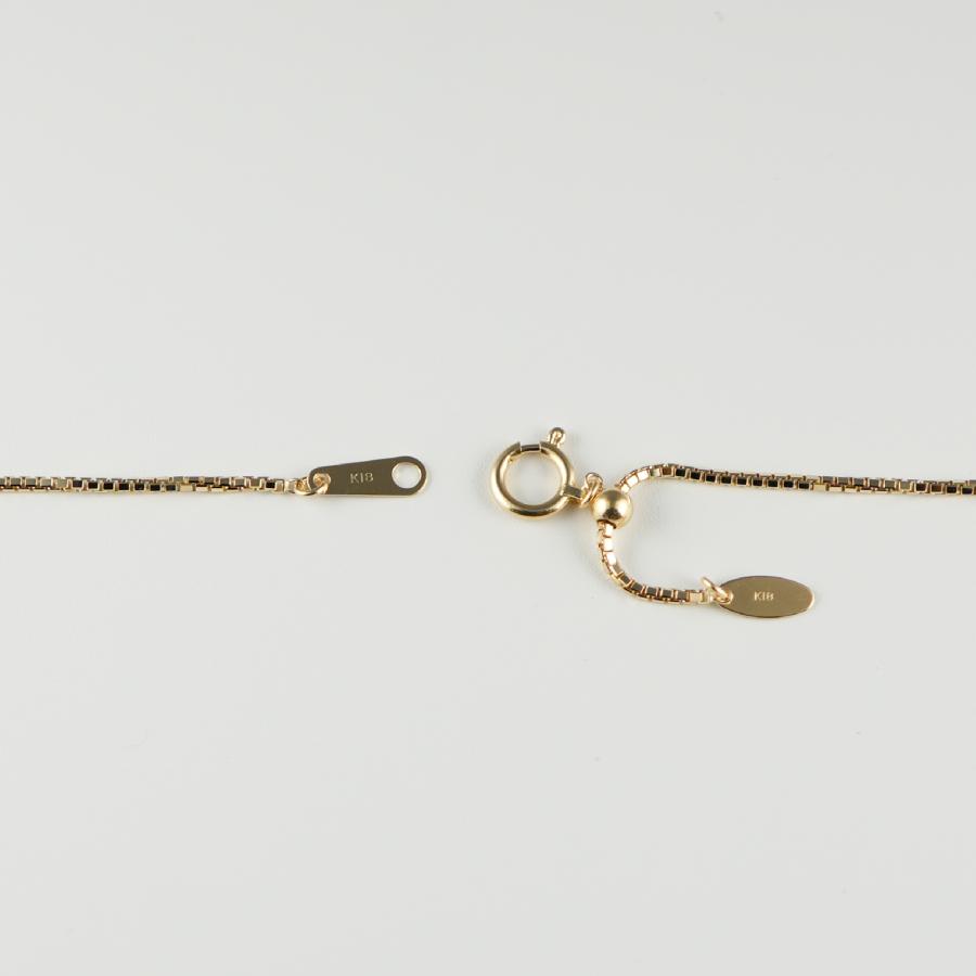 K18 ベネチアンチェーン ネックレス 幅1.0mm 長さ55cm(スライドアジャスター付) (1.0) 新品 : Jewelry Win - 通販 - Yahoo!ショッピング