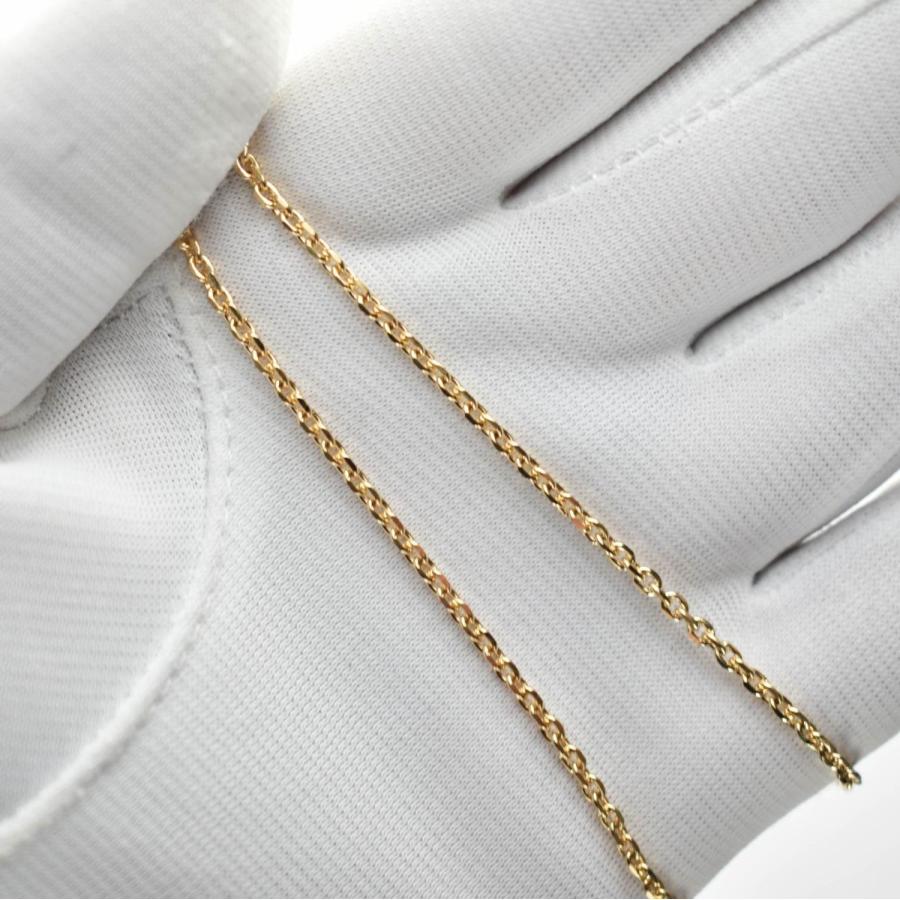 カット小豆ネックレス K18 幅2.0mm 0.6φ 55cm 小豆 チェーン : Jewelry Win - 通販 - Yahoo!ショッピング