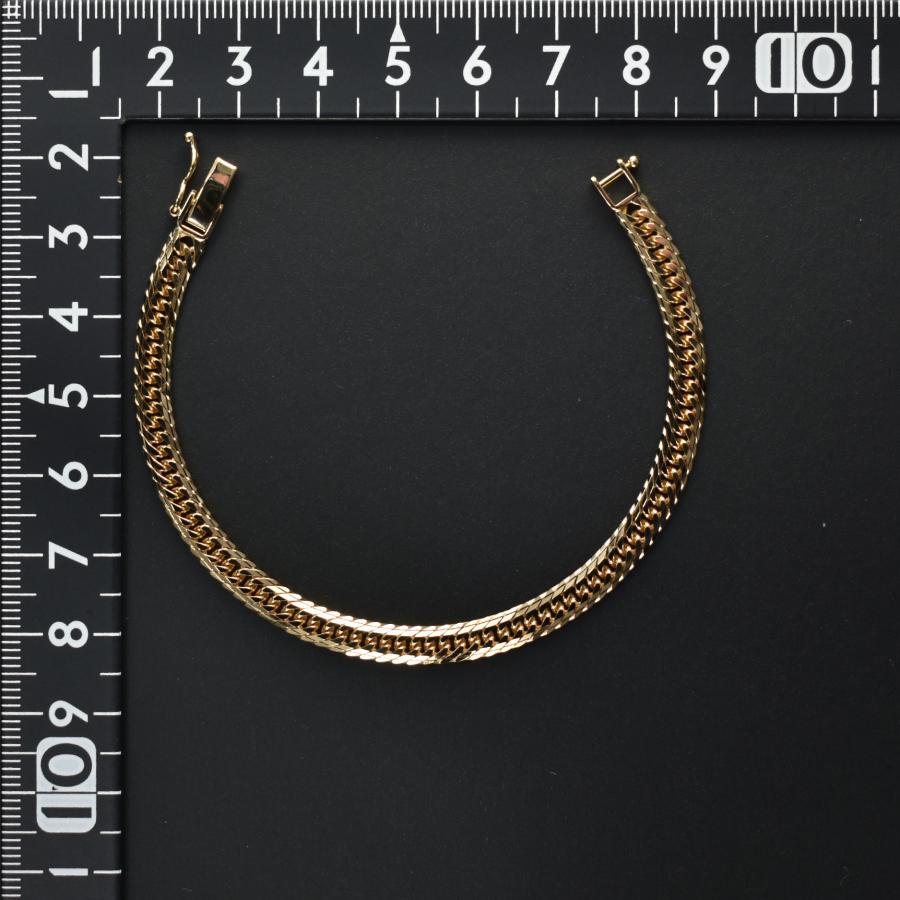 喜平 ブレスレット 18金 K18 トリプル Mカット 10g 16cm 新品 造幣局検定マーク(ホールマーク)刻印入り キヘイ : Jewelry Win - 通販 - Yahoo!ショッピング