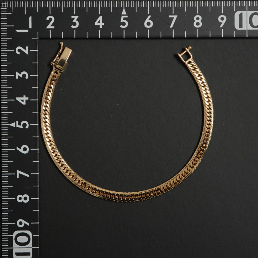 喜平 ブレスレット 18金 K18 トリプル Mカット 7g 16cm 新品 造幣局検定マーク(ホールマーク)刻印入り キヘイ : Jewelry Win - 通販 - Yahoo!ショッピング