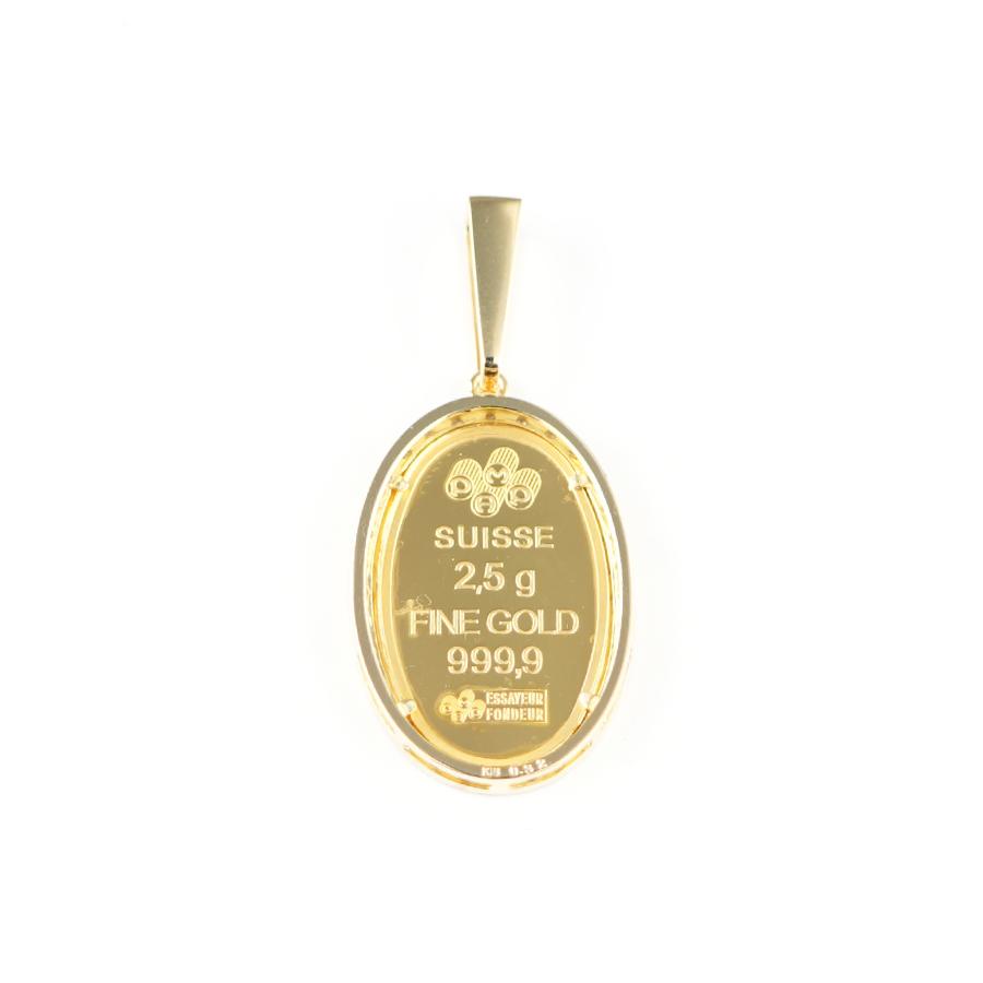 ペンダントトップ K24 マリア コイン 2.5g K18 枠付 ダイヤ付 (Type-DM) 新品 : Jewelry Win - 通販 - Yahoo!ショッピング