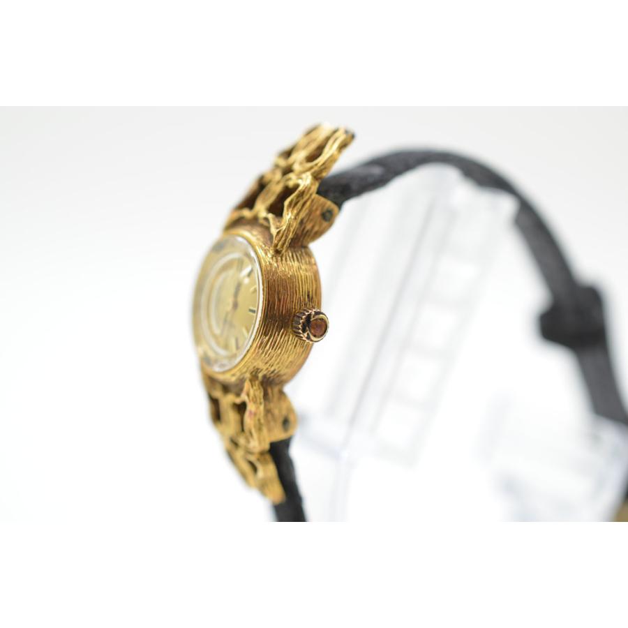 OMEGA オメガ レディース 手巻き K18 750 カットガラス cal650 OMEGA オメガ レディース 手巻き K18 750 カットガラス cal650