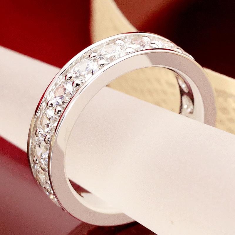 Jeweluce ダイヤモンド フルエタニティリング 【Fカラー VS VGクラス】プラチナ pt950 豪華 2.0ct ゴージャス エタニティ フチあり : Jeweluce - 通販 ...