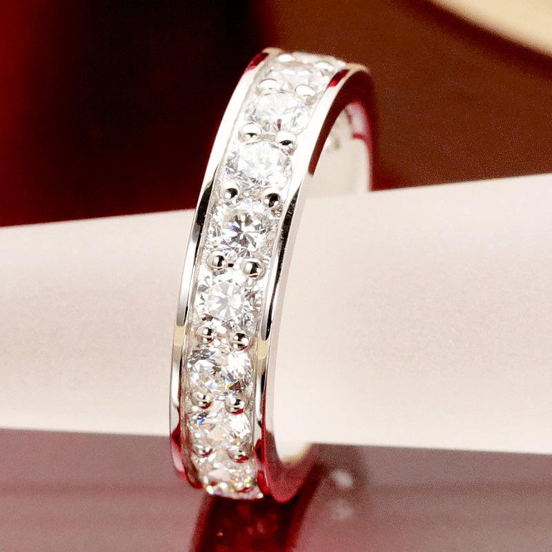 Jeweluce ダイヤモンド フルエタニティリング 【Fカラー VS VGクラス】プラチナ pt950 豪華 2.0ct ゴージャス エタニティ フチあり : Jeweluce - 通販 ...