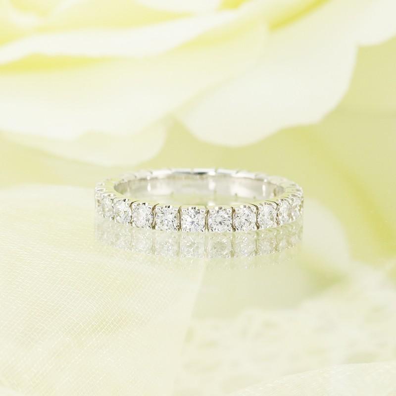 Jeweluce ダイヤモンド フルエタニティ リング 【Fカラー VS VGクラス】 プラチナpt950【1.0ct 】 ダイヤ フルエタ エタニティ : Jeweluce - 通販 ...