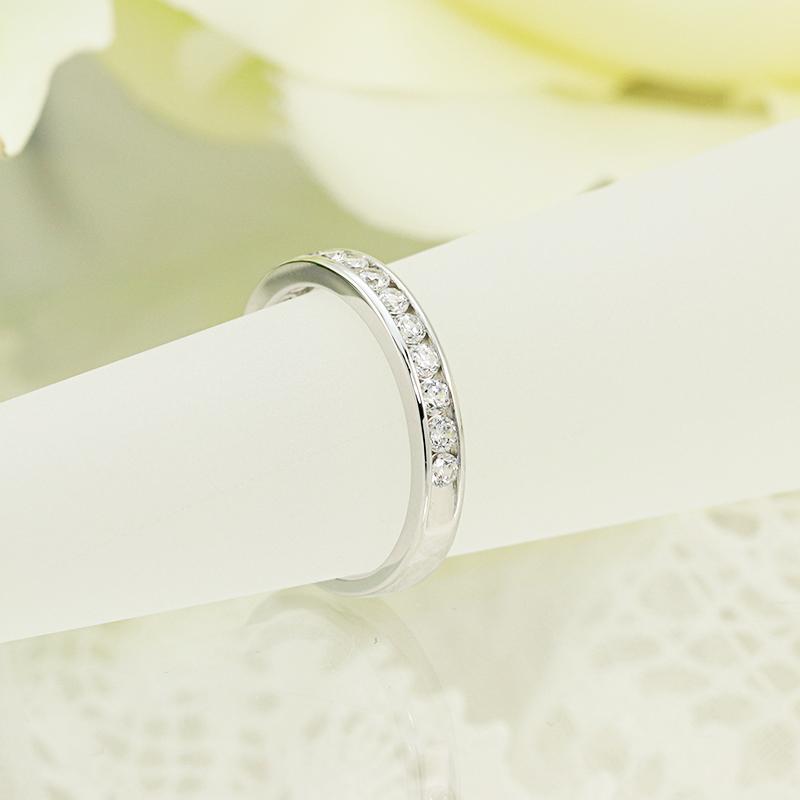 Jeweluce ダイヤモンド エタニティ リング【Fカラー VS VGクラス】プラチナ pt950 0.5ct ハーフエタニティ : Jeweluce - 通販 - Yahoo!ショッピング