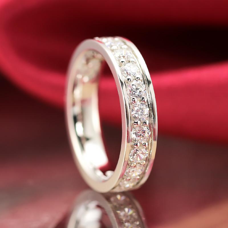 Jeweluce ★ダイヤモンド フルエタニティ リング 【Hカラー SIクラス】プラチナ pt950 1.5ct ダイヤ 指輪 フチあり : Jeweluce - 通販 - Yahoo!ショッピング