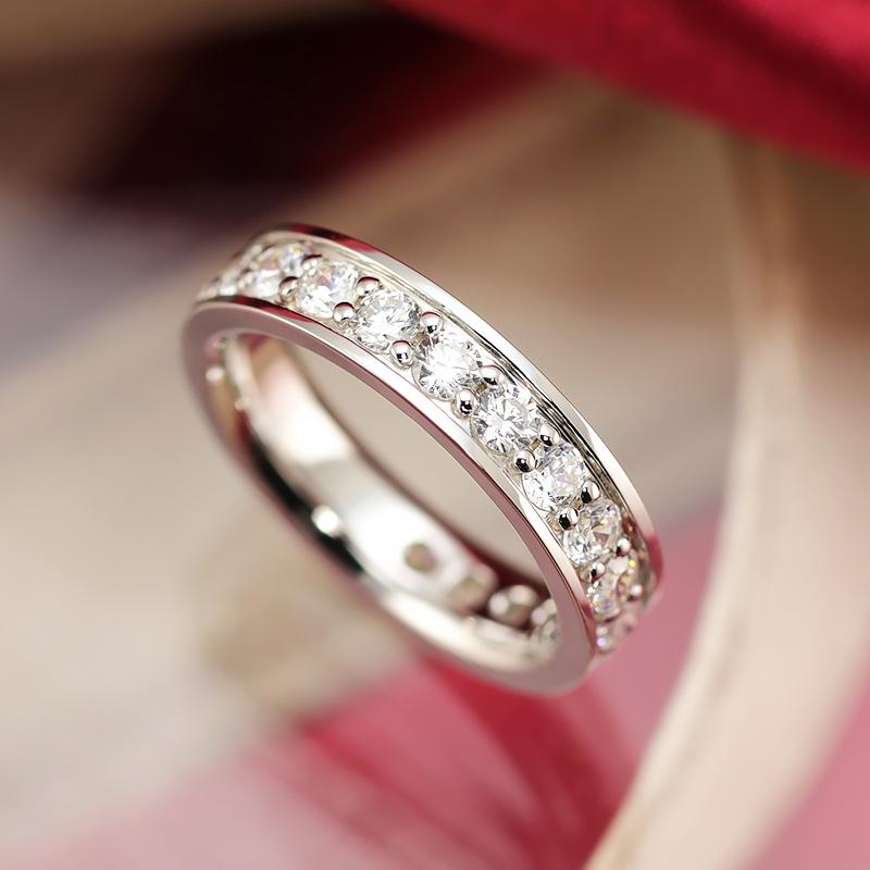 Jeweluce ★ダイヤモンド フルエタニティ リング 【Hカラー SIクラス】プラチナ pt950 1.5ct ダイヤ 指輪 フチあり : Jeweluce - 通販 - Yahoo!ショッピング