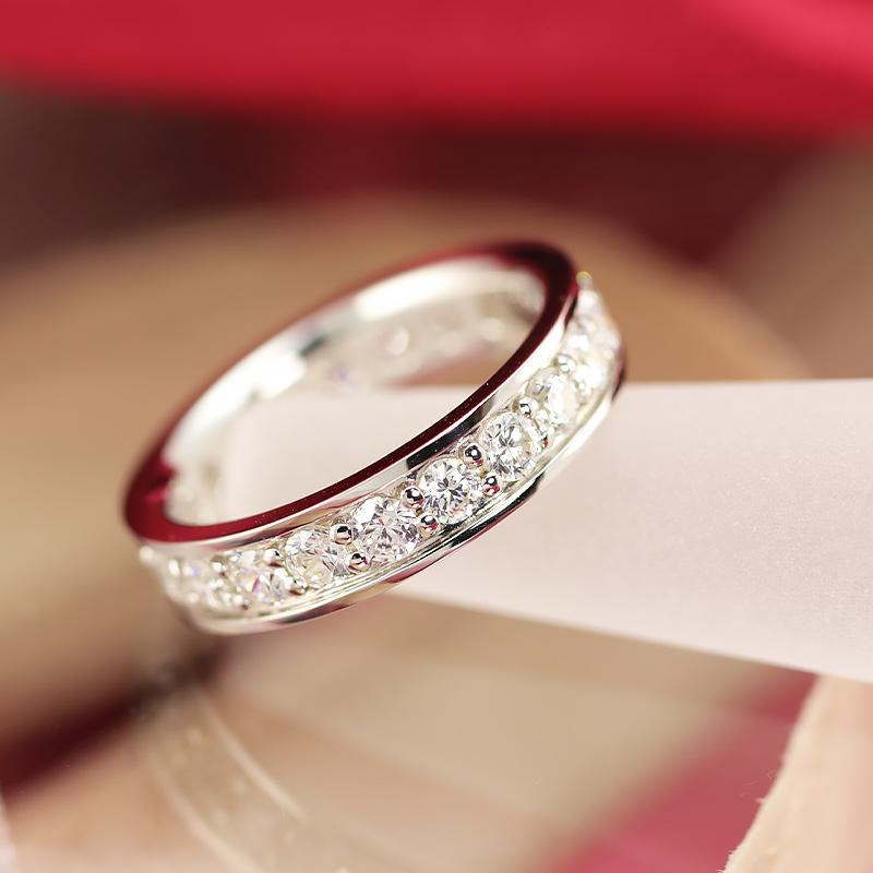 Jeweluce ★ダイヤモンド フルエタニティ リング 【Hカラー SIクラス】プラチナ pt950 1.5ct ダイヤ 指輪 フチあり : Jeweluce - 通販 - Yahoo!ショッピング