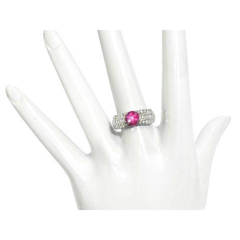 Star Ruby Pt900スタールビー リング No.122392 : JEX宝石ギャラリー Yahoo!店 - 通販 - Yahoo!ショッピング