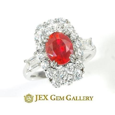 Ruby Pt900 ルビー リング No.123068 : JEX宝石ギャラリー Yahoo!店 - 通販 - Yahoo!ショッピング