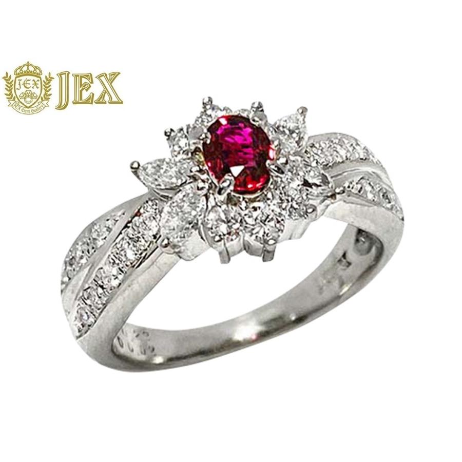Ruby Pt900ルビー ダイヤモンドリング NO.12620 : JEX宝石ギャラリー Yahoo!店 - 通販 - Yahoo!ショッピング