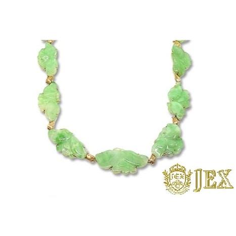 Jade K14翡翠ネックレス No.126738 : JEX宝石ギャラリー Yahoo!店 - 通販 - Yahoo!ショッピング