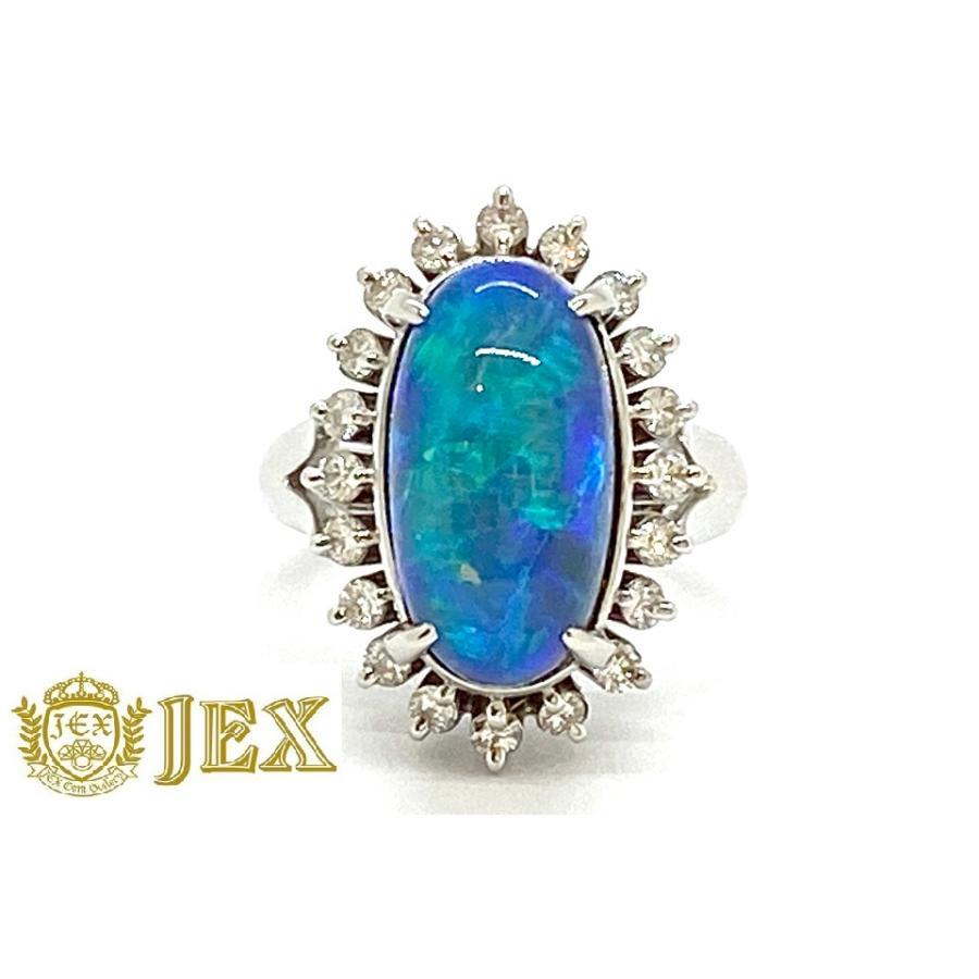 Black Opal Pt900ブラックオパール ダイヤモンドリング NO.127556 : JEX宝石ギャラリー Yahoo!店 - 通販 - Yahoo!ショッピング