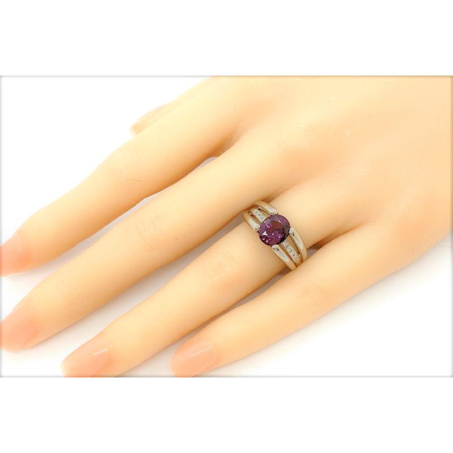 Spinel Pt900スピネル ダイヤモンドリング No.127847 : JEX宝石ギャラリー Yahoo!店 - 通販 - Yahoo!ショッピング