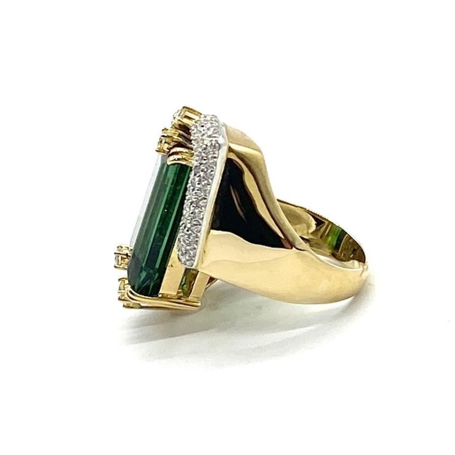 小川和郎 K18 Pt950グリーントルマリン ダイヤモンドリング NO.128509 : JEX宝石ギャラリー Yahoo!店 - 通販 ...