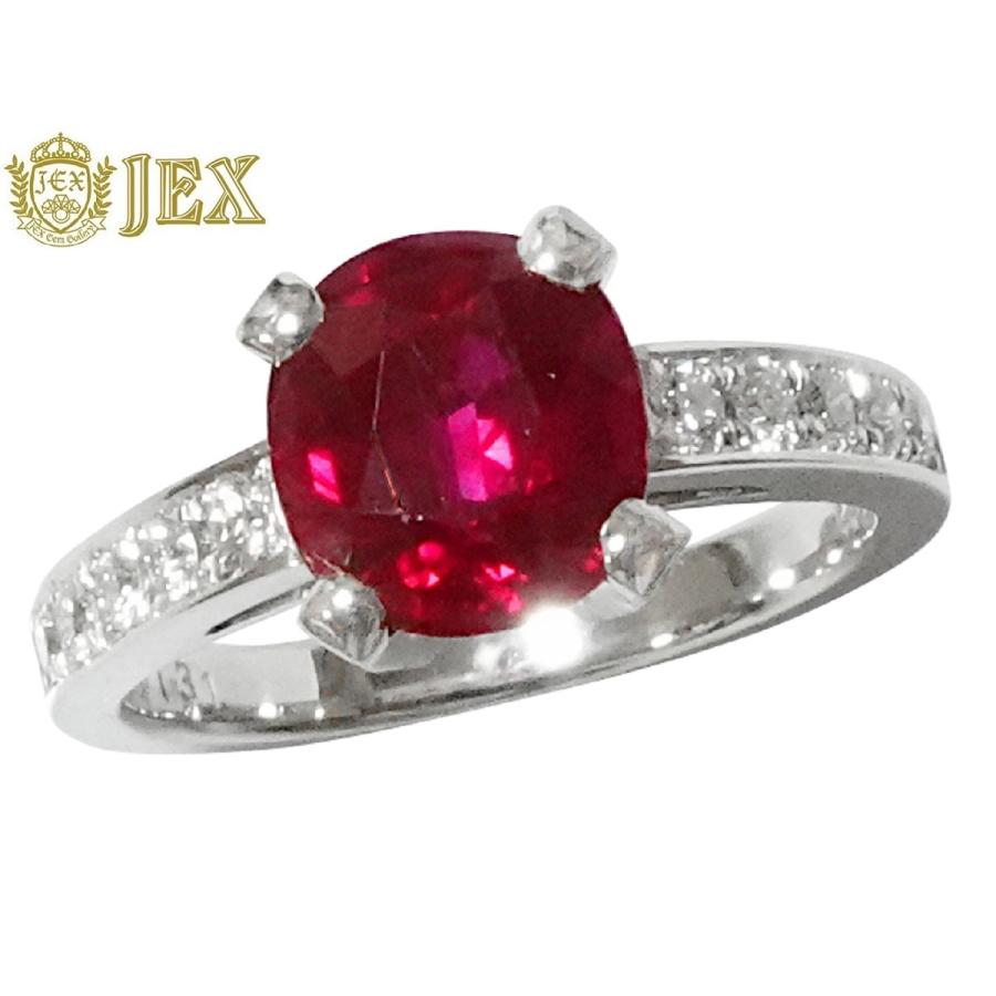 Ruby Pt900 ルビー ダイヤリング NO.303687 : JEX宝石ギャラリー Yahoo!店 - 通販 - Yahoo!ショッピング