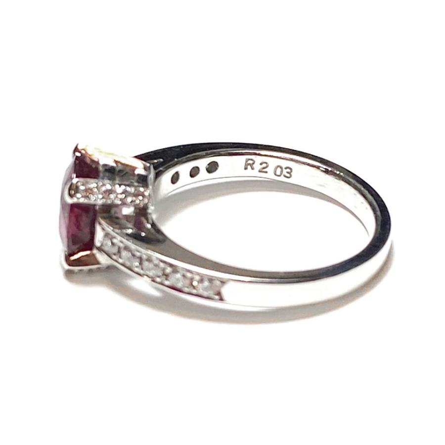 Ruby Pt900 ルビー ダイヤリング NO.303687 : JEX宝石ギャラリー Yahoo!店 - 通販 - Yahoo!ショッピング