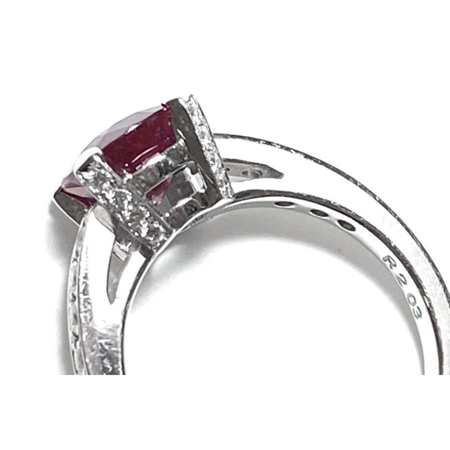 Ruby Pt900 ルビー ダイヤリング NO.303687 : JEX宝石ギャラリー Yahoo!店 - 通販 - Yahoo!ショッピング